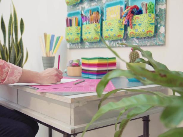DIY Foam Tray Organizer Video | HGTV