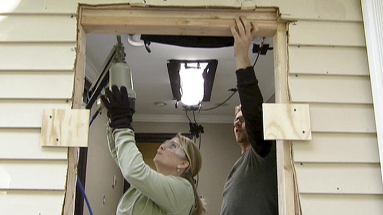 Install an Exterior Door Video | HGTV