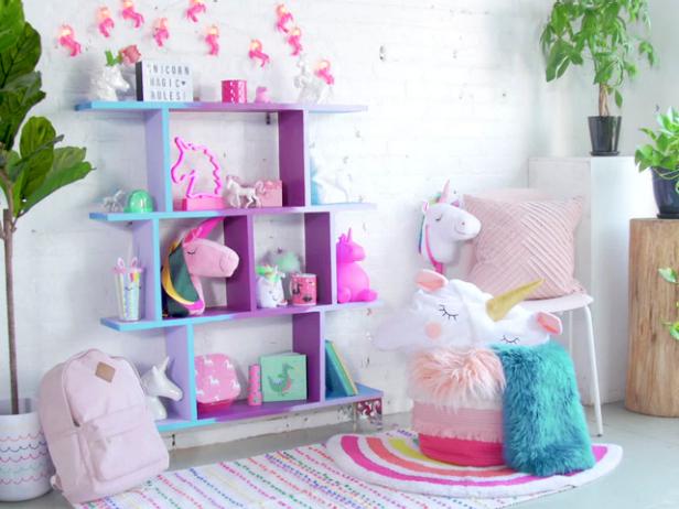 Kids' Collection Display Shelf Video | HGTV