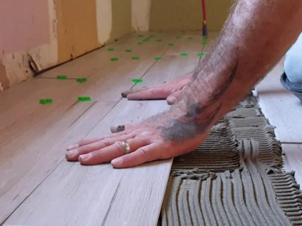 How to Install a Tile Floor Video | HGTV