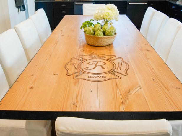 Custom Firefighter Table Video | HGTV
